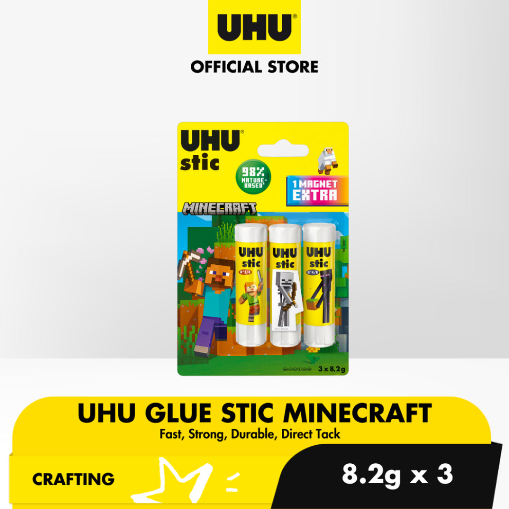 Glue Stick Minecraft in Blistercard – Huemori